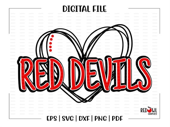 Red Devil Svg Devils Svg Red Devil Red Devils Devil - Etsy