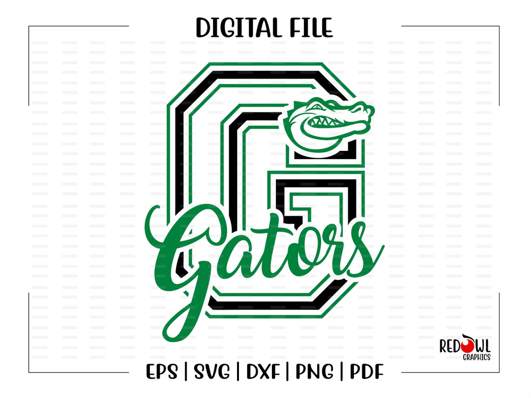 Gator Svg, Gators Svg, Gator, Gators, Clipart, Design, Svg, Dxf, Eps ...