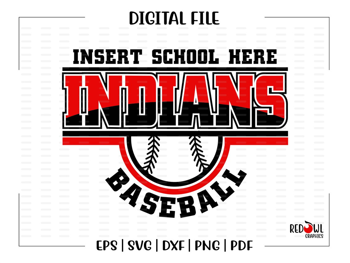 Baseball Svg Indian Baseball Svg Indian Indians Baseball - Etsy