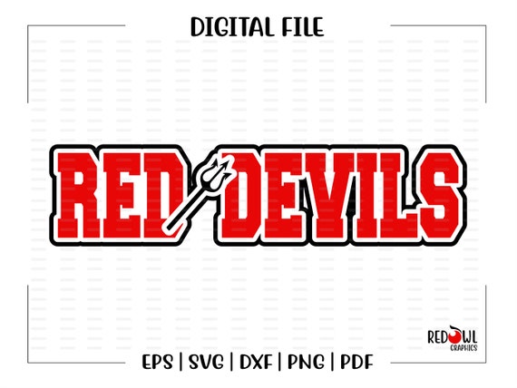 Red Devil Svg Devils Svg Red Devil Red Devils Devil Svg | Etsy