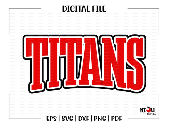 Titan Svg Titans Svg Titan Titans Mascot School Svg | Etsy