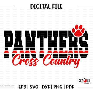 Panther Cross Country, Cross Country Svg, Panther, Cross Country, Svg ...