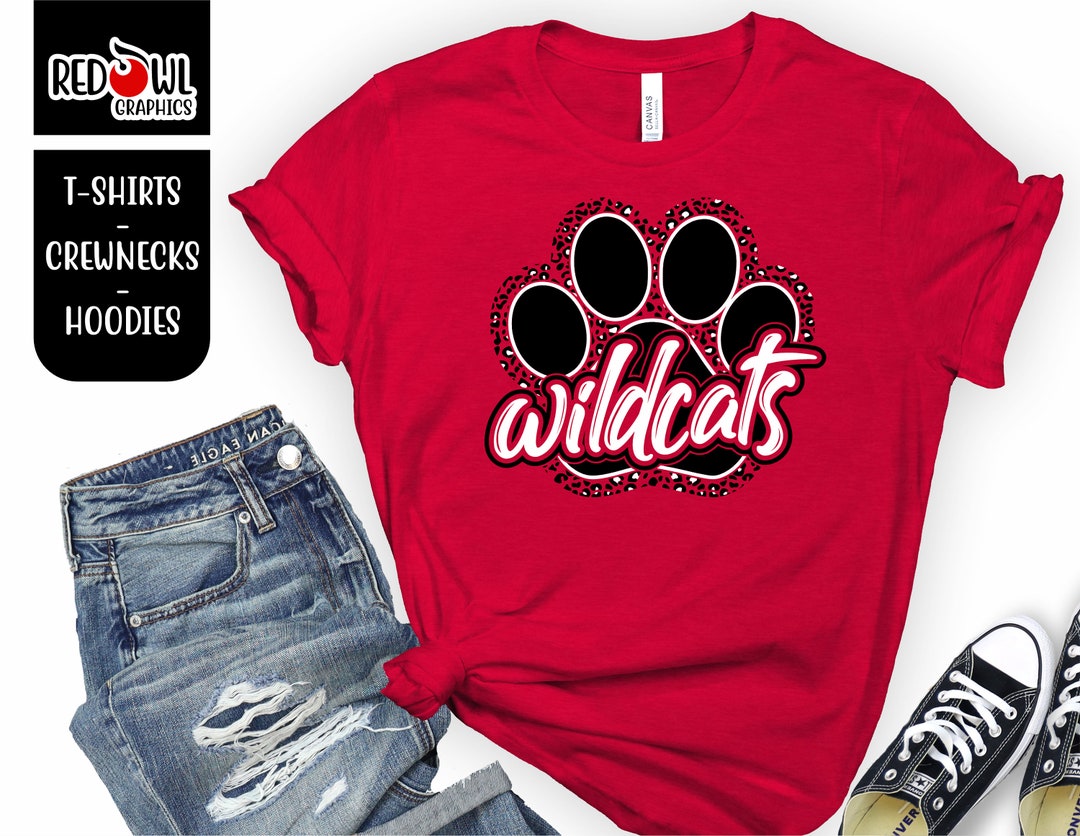 Wildcat Shirt Wildcat T-shirt Wildcat T-shirt Sweatshirt - Etsy