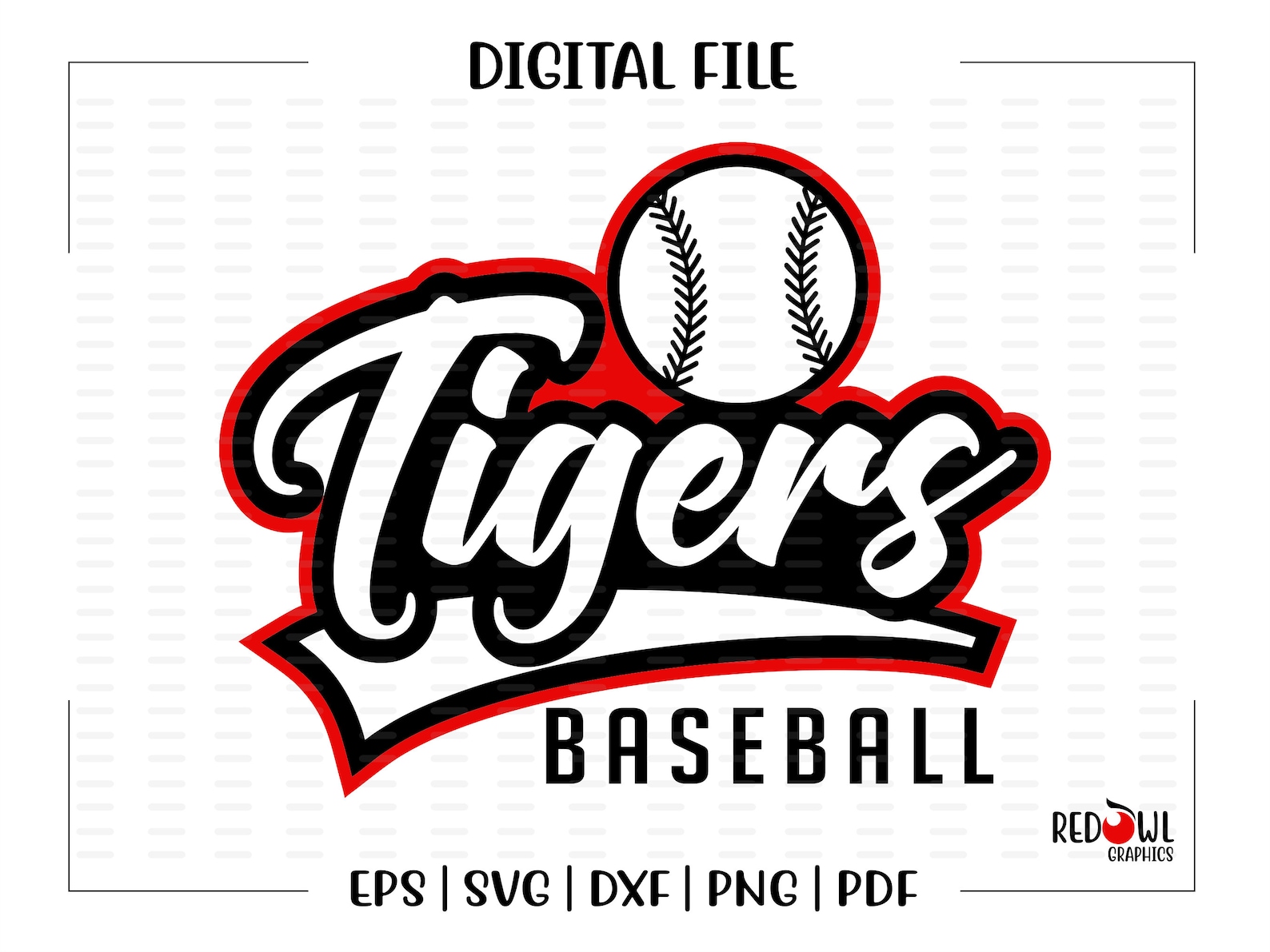 Baseball Svg Tiger Baseball Svg Tiger Tigers Baseball - Etsy