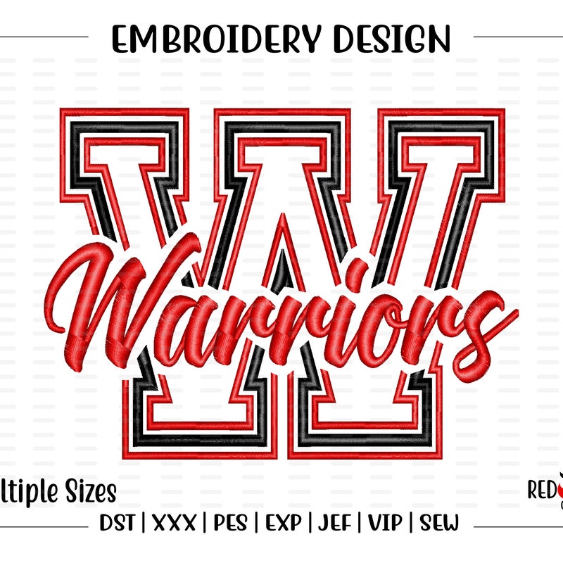 Warriors Embroidery - Etsy