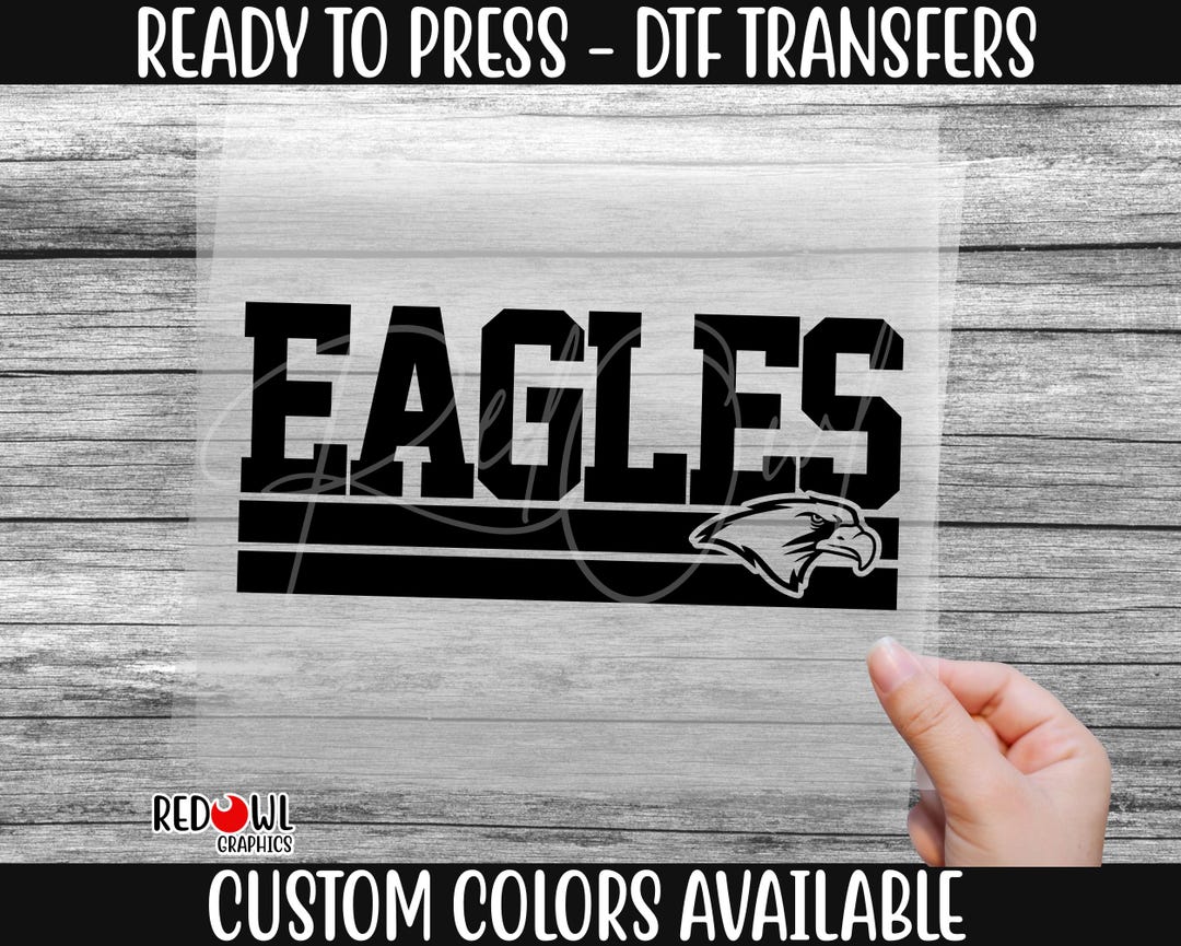 Ready to Press, Eagles, Eagles DTF, Eagle DTF, Custom DTF Transfer, Heat Transfer, Dtf, Eagles ...