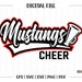 Cheer Svg Mustang Cheer Svg Mustang Mustangs (Download Now) - Etsy