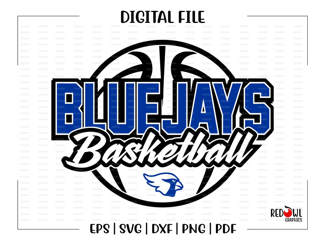 Basketball Svg, Bluejay Basketball Svg, Bluejay, Bluejays, Basketball ...