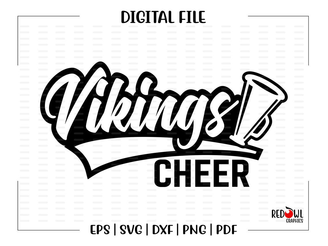 Cheer Svg Viking Cheer Svg Cheerleading Viking Vikings - Etsy