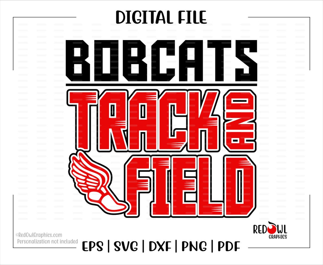 Track Svg, Bobcat Track Svg, Bobcat, Bobcats, Track, Svg, Dxf, Eps, Png ...