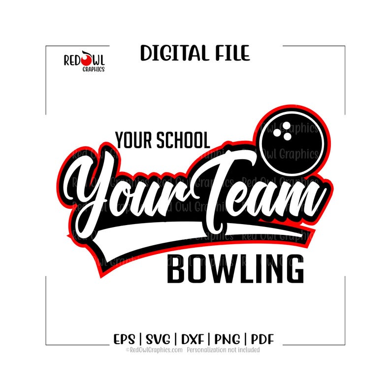 Custom, Personalized, Bowling Svg, Bowling, Bowling Dxf, Digital ...