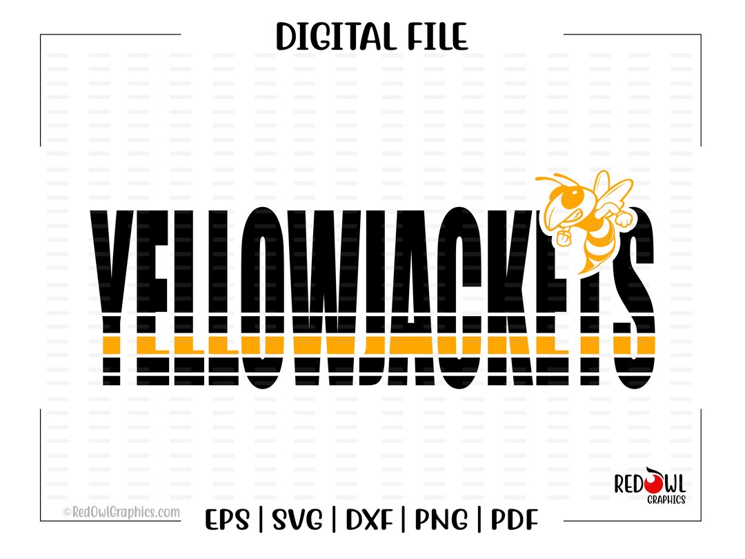 Jackets Svg, Yellowjackets Svg, Yellowjacket, Jackets, Yellowjackets ...