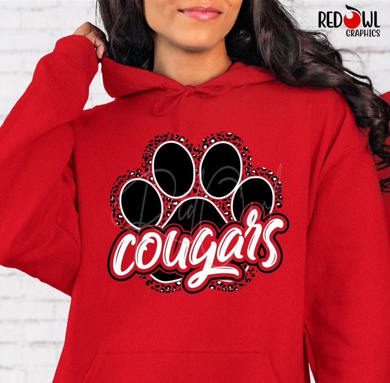 Cougar Shirt, Cougar T-shirt, Leopard, Cougars, T-shirt, Sweatshirt ...