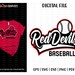 Baseball Svg, Red Devil Baseball Svg, Red Devil, Devils, Baseball ...