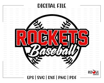 Rockets Baseball Logo