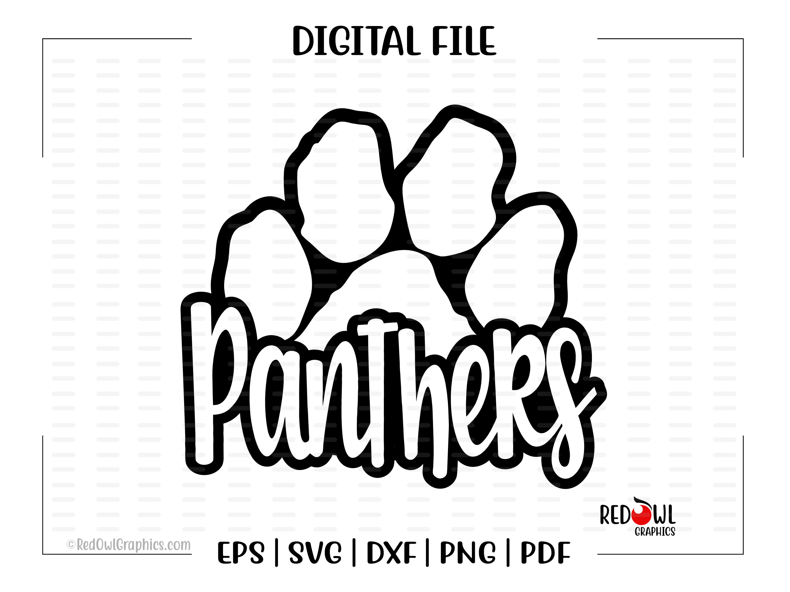 How To Draw A Panther Paw