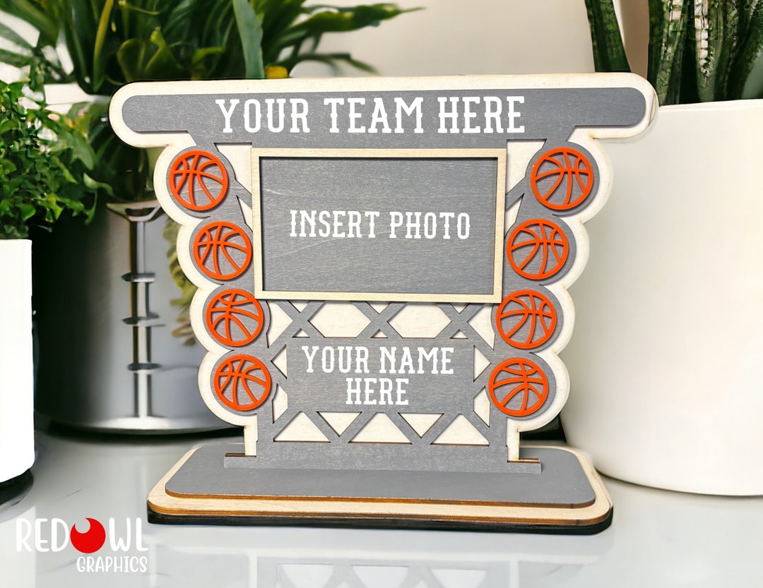 Personalized Basketball Photo Frame, Picture Frame, Basketball Gift ...