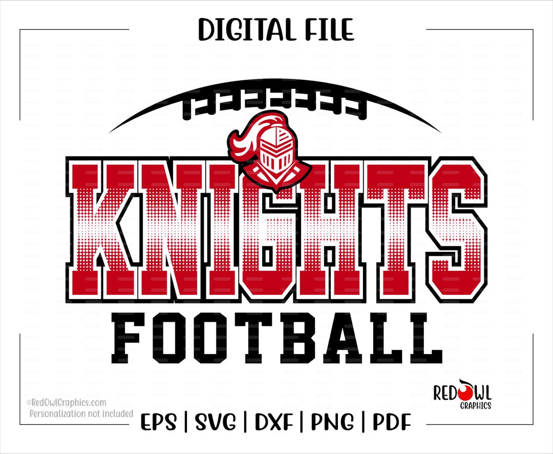 Knights Football Svg, Knight Football Png, Knight, Knights, Football ...