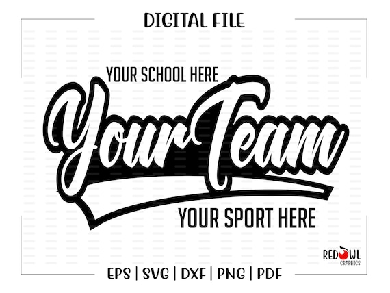 Athletic Tails With Words