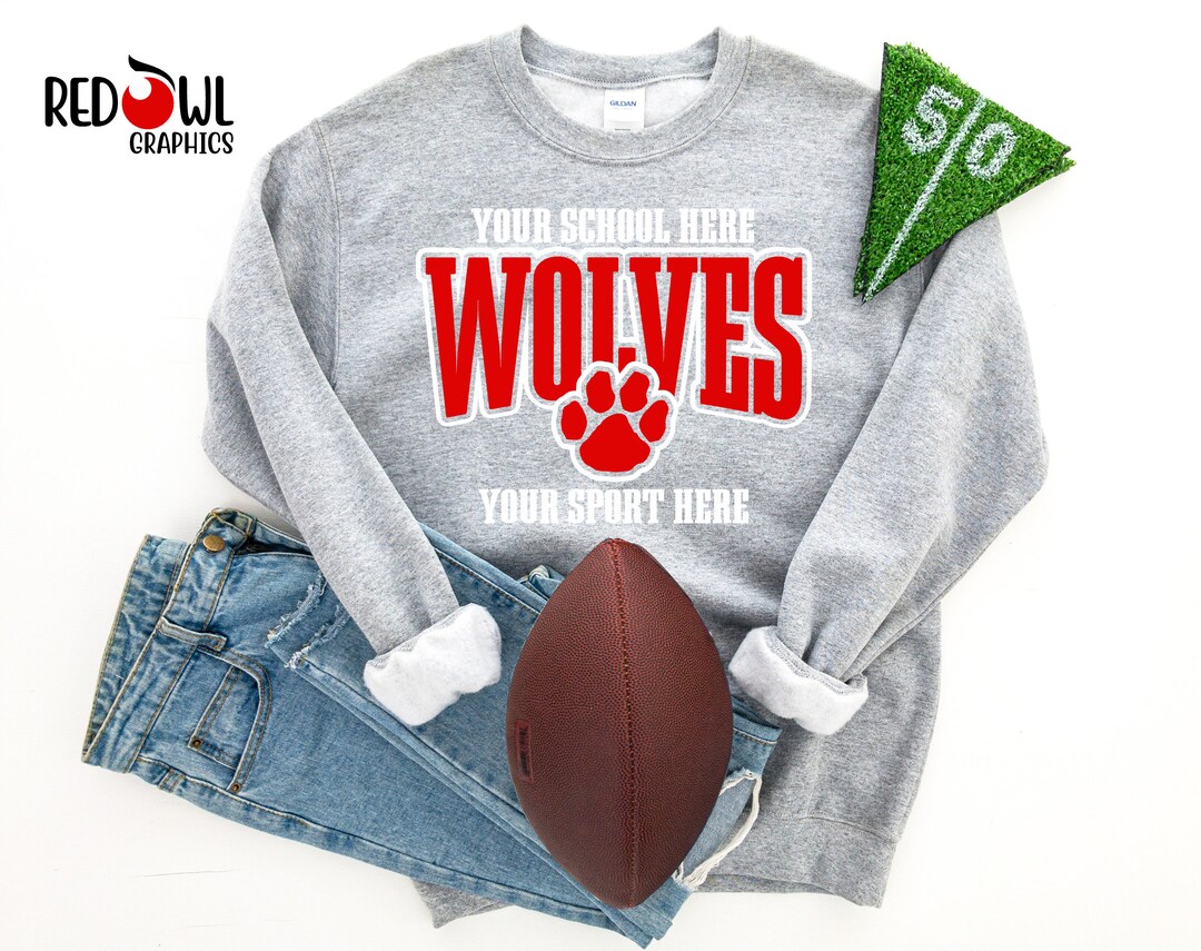 Wolves Shirt, Wolves, T-shirt, Hoodie, Sweatshirt, Crewneck, Wolves ...
