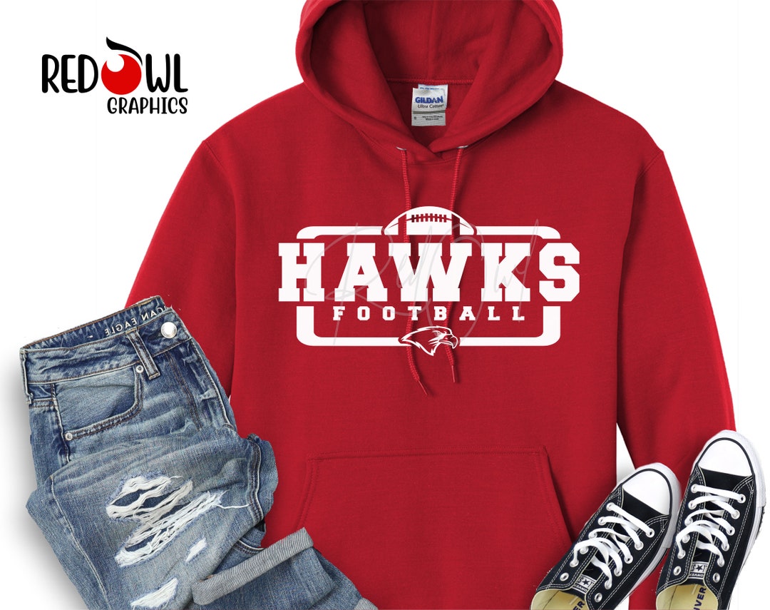 Football Shirt, Hawks Shirt, Hawks, Football, T-shirt, Sweatshirt ...