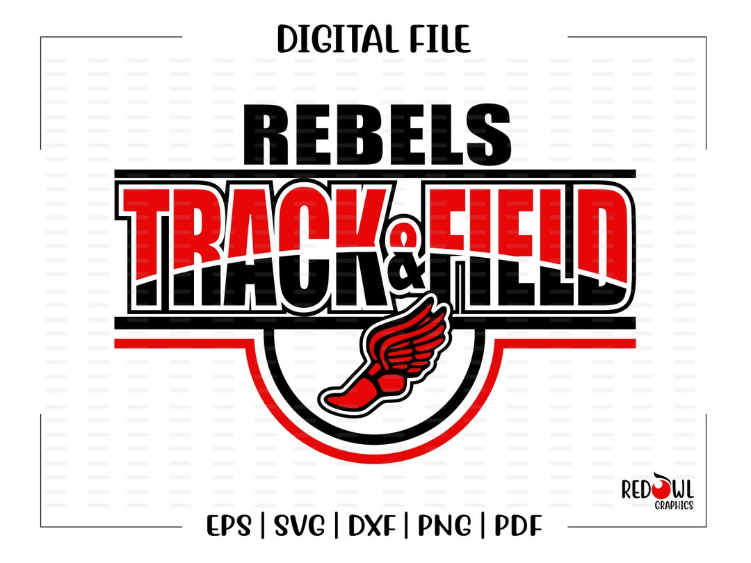 Track svg, Rebel Track svg, Rebel, Rebels, Track, Field, svg, dxf, eps ...