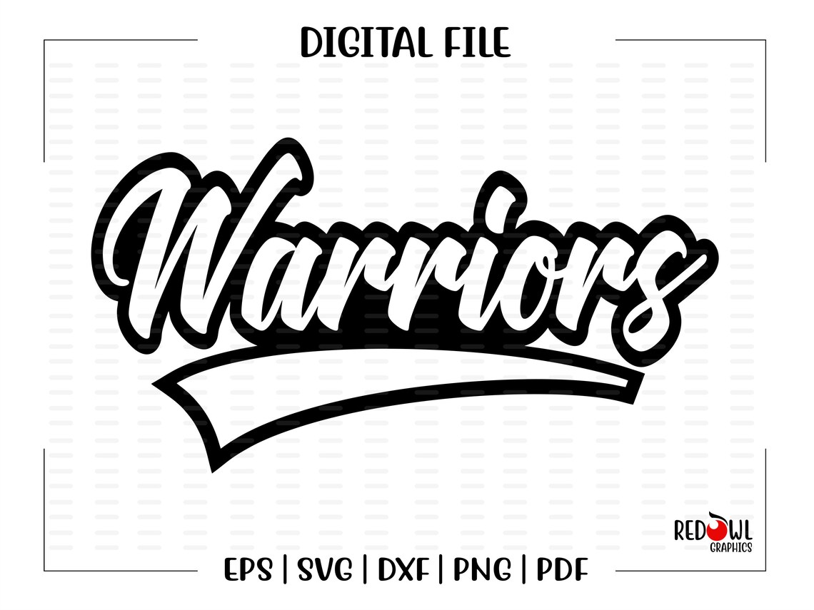 Warrior Svg Warriors Svg Warrior Warriors Clipart Svg - Etsy