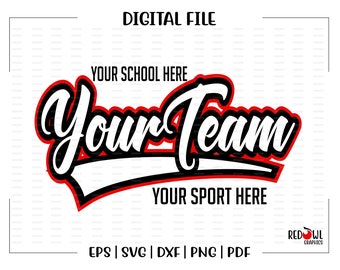 Custom Mascot Script Png - Etsy