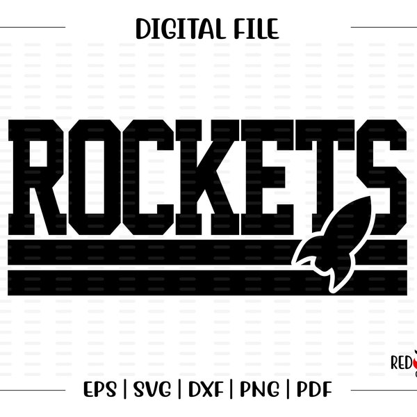 Rocket Clipart - Etsy