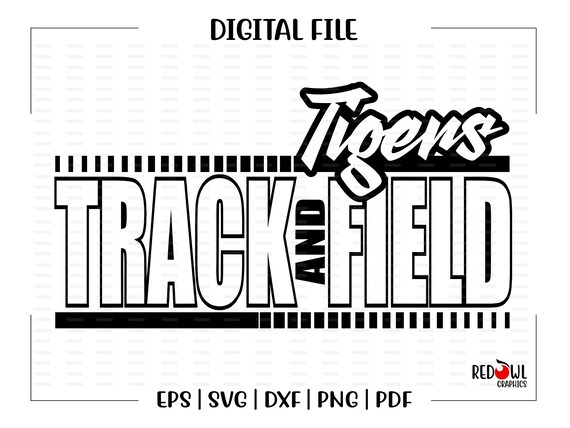 Tiger Track And Field Logos