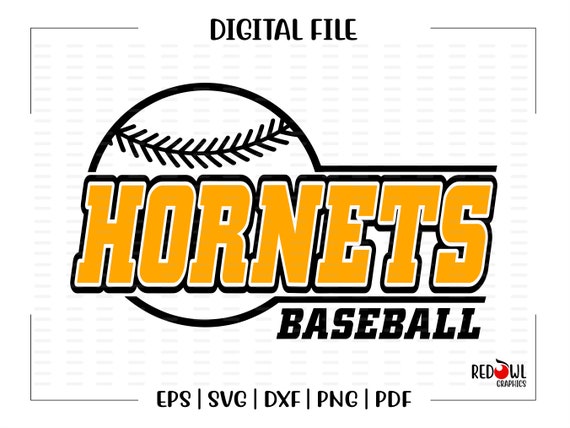 Baseball Svg Hornet Baseball Svg Hornet Hornets Baseball | Etsy