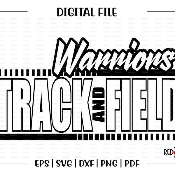 Warriors Track Svg - Etsy