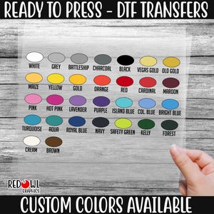 Ready to Press, Tiger, Tigers, DTF Transfer, Heat Transfer, Tigers DTF ...