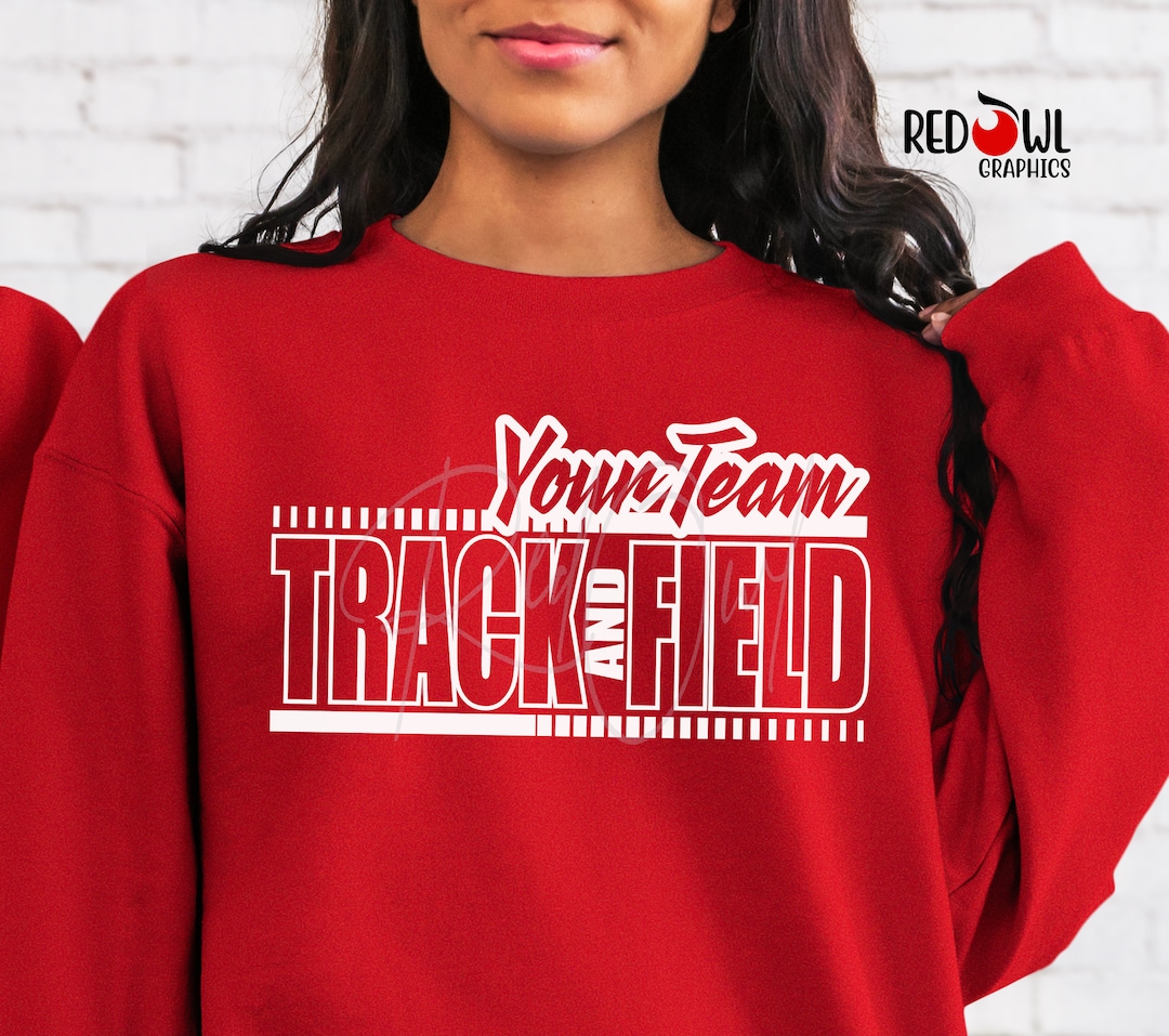 Track Shirt, Personalized Track Shirt, Any Team, Track, Field, T-shirt ...