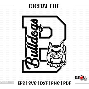 Bulldog Svg, Bulldogs Svg, Bulldog, Bulldogs, Svg, Dxf, Eps, Png, Pdf ...