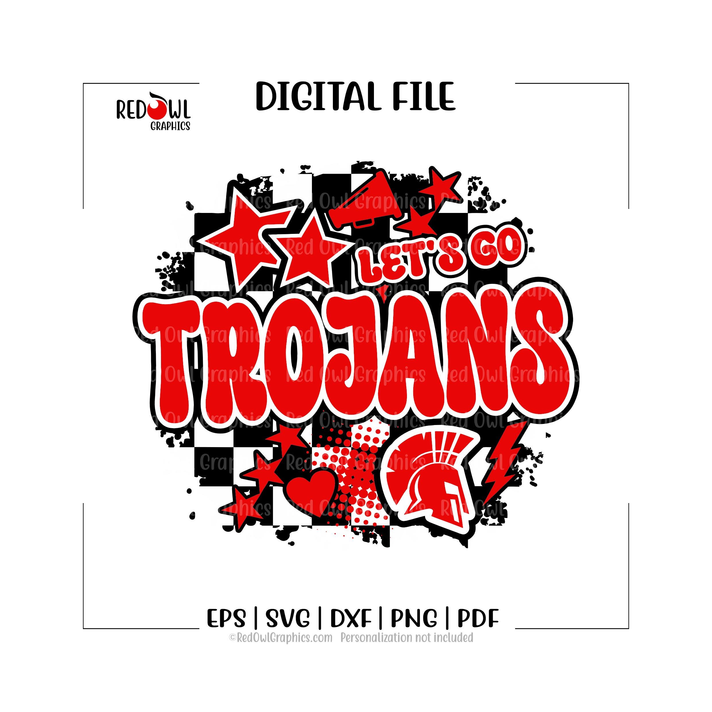Trojan Svg, Trojans Svg, Trojan, Trojans, Retro, Checker Board, Retro ...