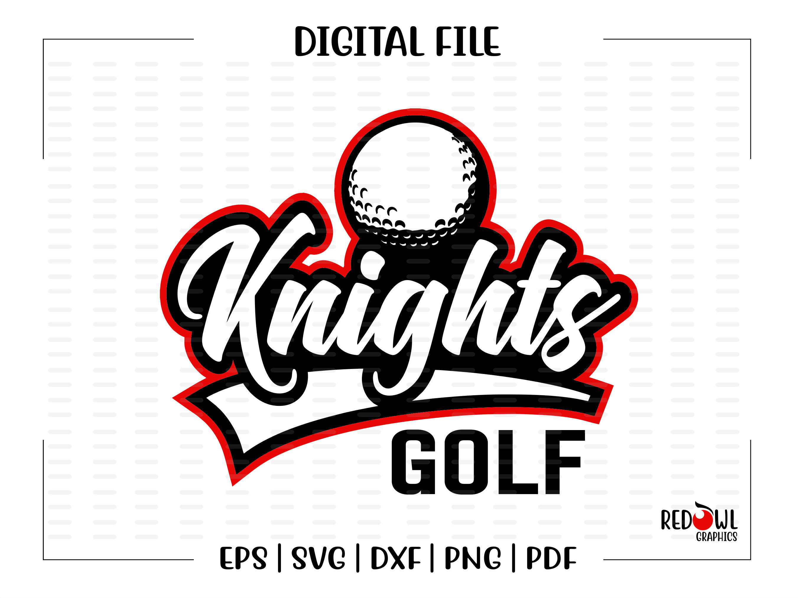 Golf Svg Knights Golf Knight Knights Golf Svg Dxf Eps | Etsy