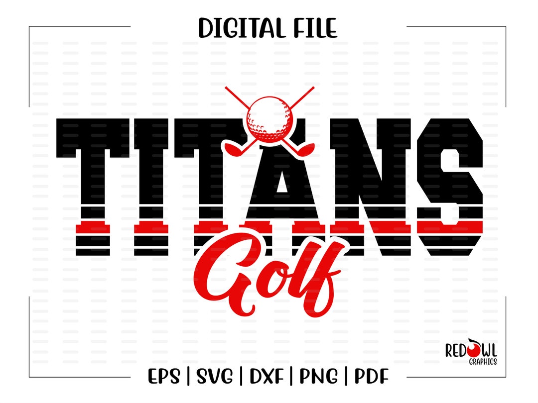 Titan Golf svg Golf svg Titan Titans Golf Wildcat Golf - Etsy Portugal