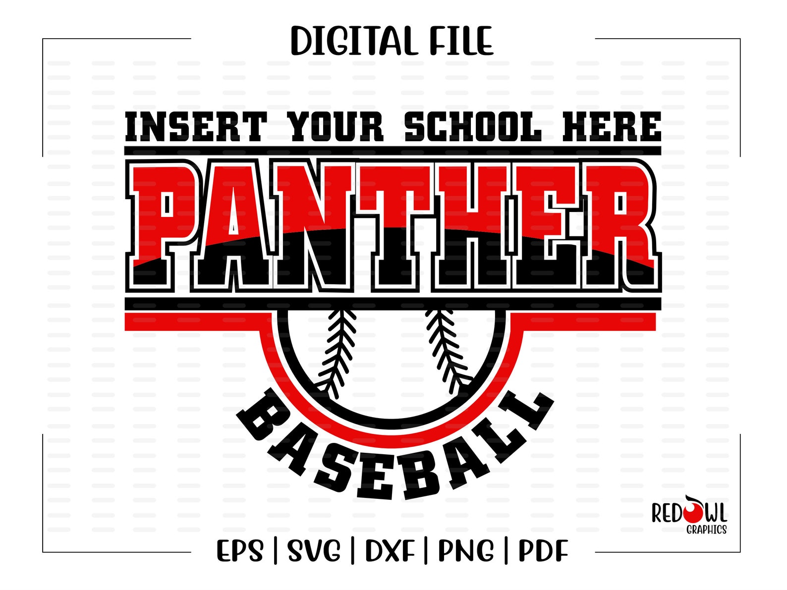 Baseball Svg Panther Baseball Svg Panther Baseball Svg - Etsy