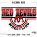 Wrestling Svg, Red Devil Svg, Red Devil, Devil, Red Devil Wrestling ...
