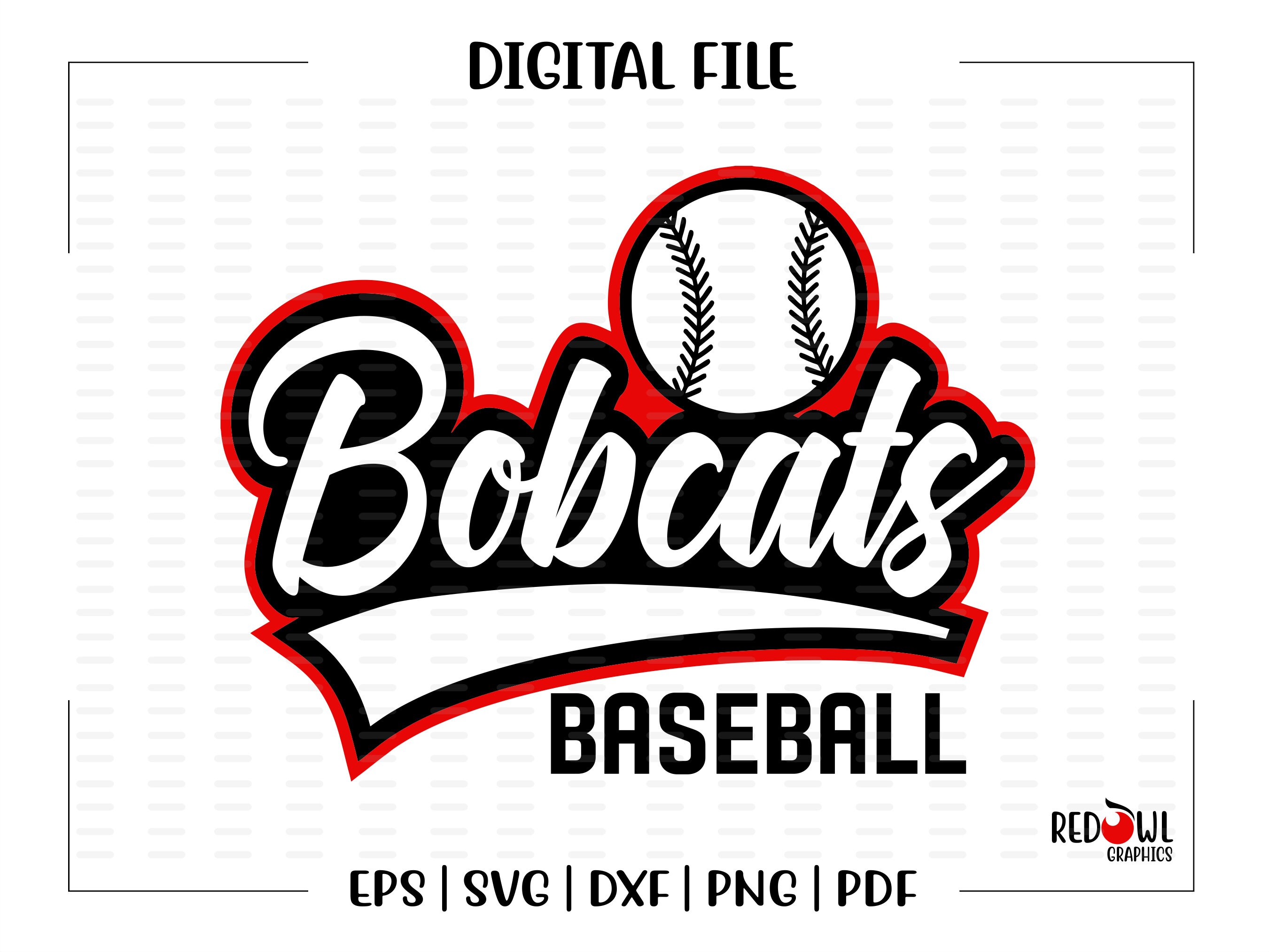 Bobcat Baseball Svg Baseball Svg Bobcat Bobcats Baseball - Etsy