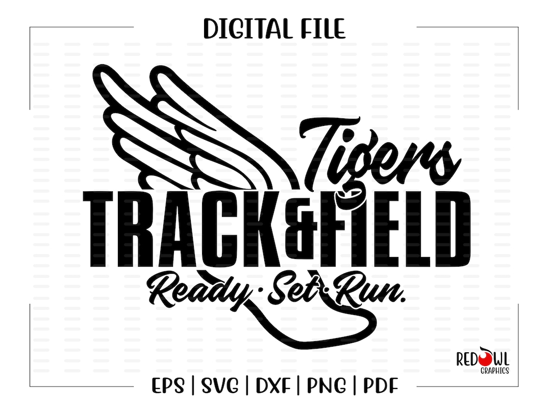 Track Svg, Tiger Track Svg, Tiger, Tigers, Track, Field, Tigers Track ...