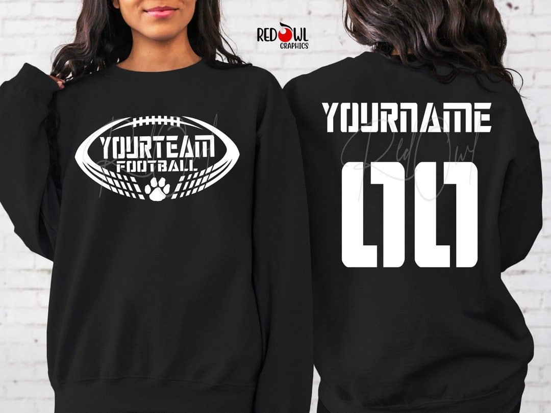 Football Shirt, Personalized Football Shirt, Any Team, Football, T ...