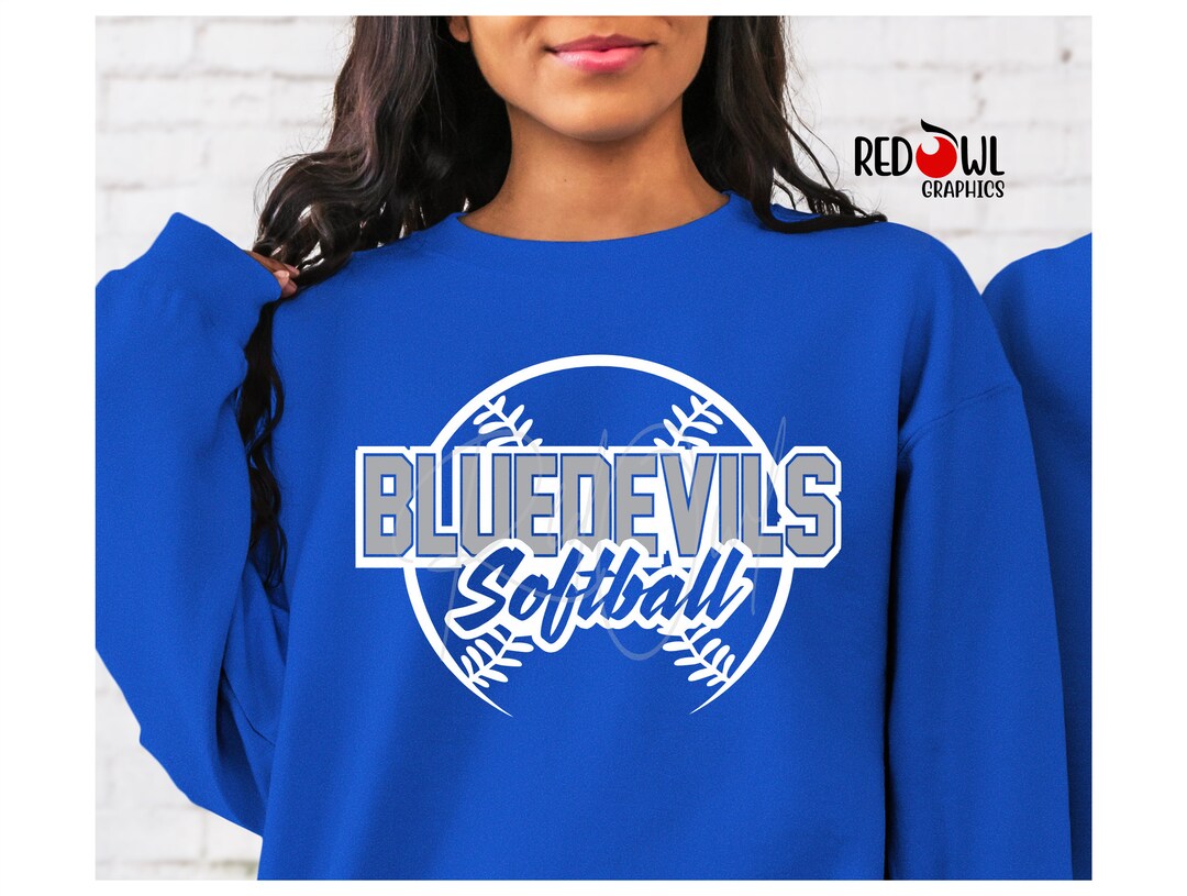Softball Shirt, Blue Devils Shirt, Blue Devil, Lady Devils, Softball, T ...