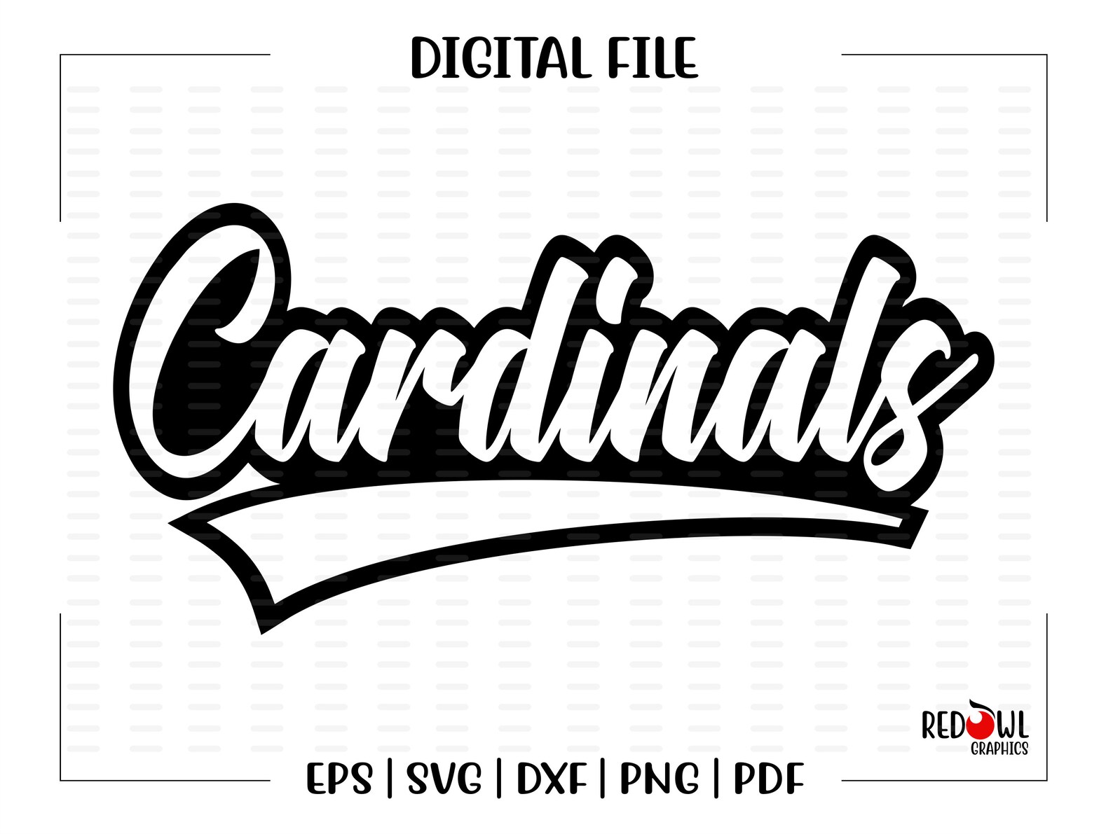 Cardinal Svg Cardinals Svg Cardinal Cardinals Team - Etsy