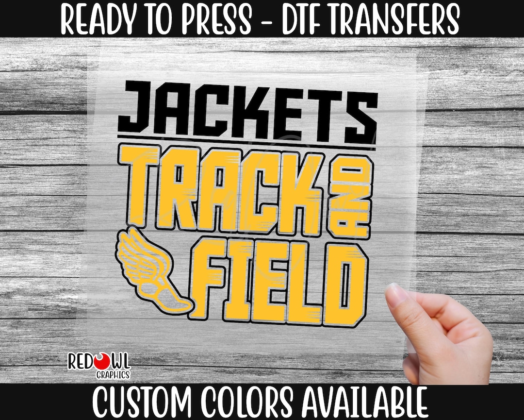 Track DTF, Ready to Press, Jackets Track Dtf, Jackets DTF, Track and ...
