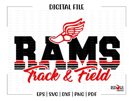 Track Svg Ram Track Svg Ram Rams Track Svg Dxf Eps | Etsy