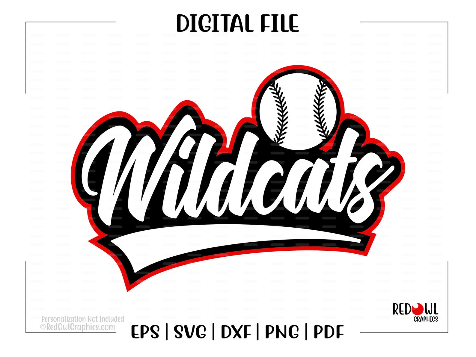 Baseball Svg, Wildcat Baseball Svg, Wildcat, Wildcats, Baseball, Svg ...