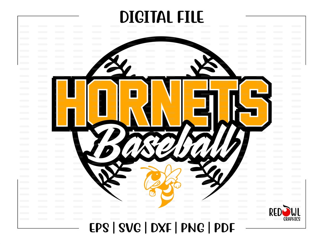 Baseball Svg Hornet Baseball Svg Hornet Hornets Baseball | Etsy