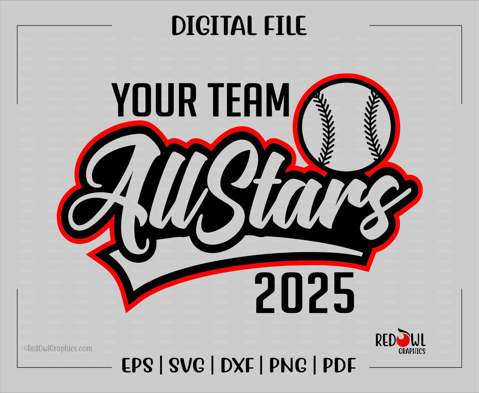 Custom, Personalized, Baseball Svg, All Star Svg, Baseball, All Star ...